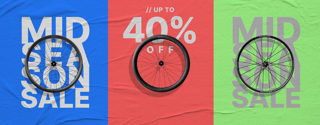 Hunt Bike Wheels - Wide Tubeless-Ready Performance Bike Wheels