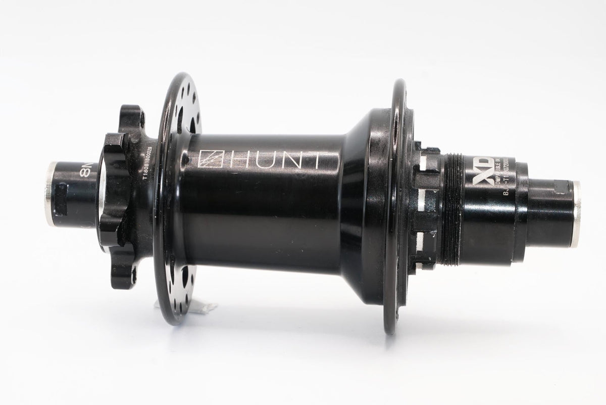 Rear Hub | Trail V1 60T Boost | 6-Bolt | 32 Hole | Black – Hunt Bike Wheels